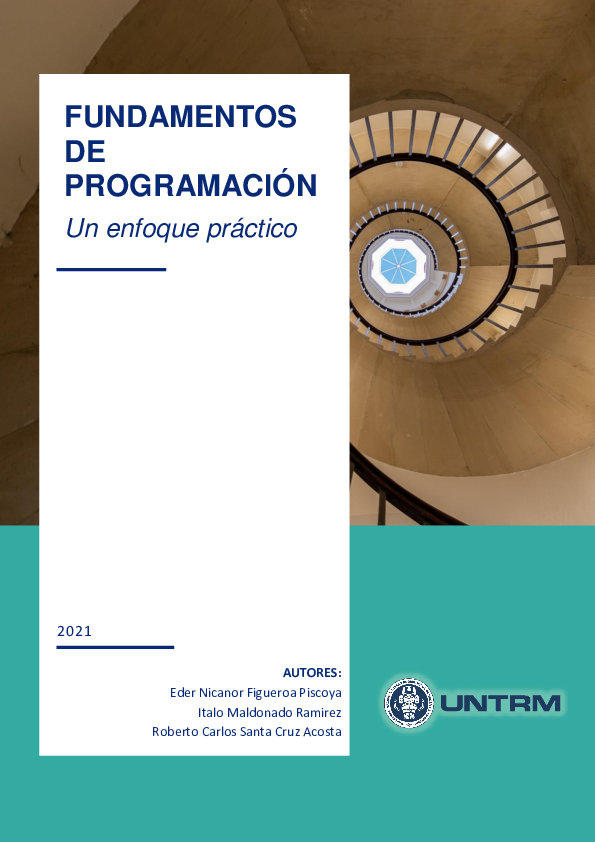 (PDF) FUNDAMENTOS DE PROGRAMACIÓN. Un enfoque práctico.