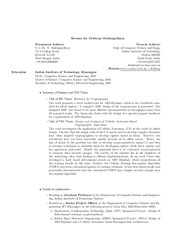 (PDF) Cellular Automata: An Ideal Candidate for a Block Cipher