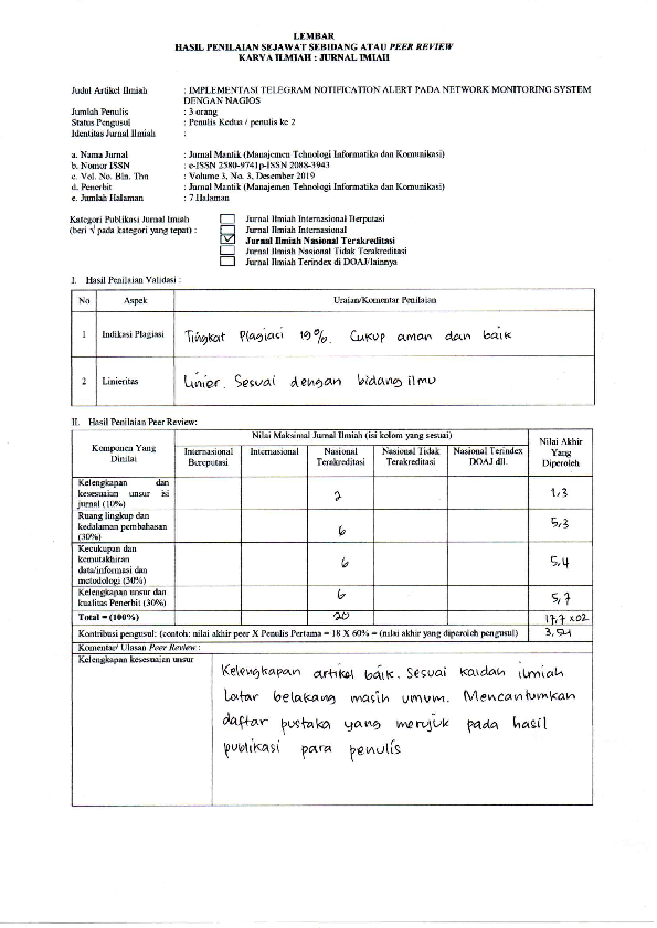 (PDF) Implementasi Telegram Notification Alert Pada Network Monitoring ...