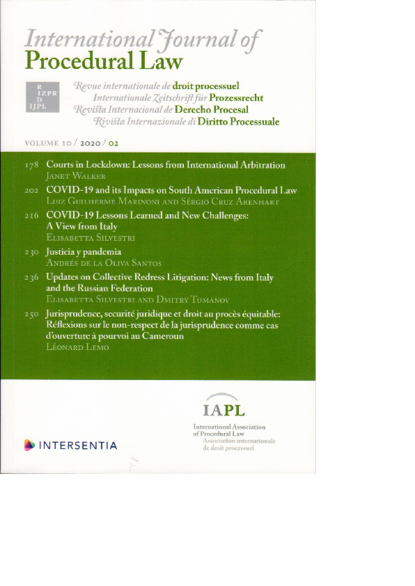 (PDF) A Disruptive Novelty in the New Brazilian Civil Procedure Code