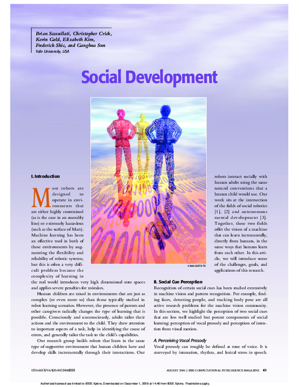 (PDF) Social Development