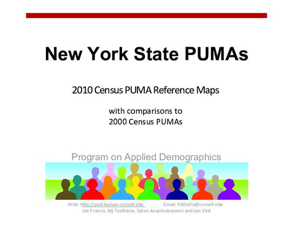 (PDF) 2010 Census PUMA Reference Maps