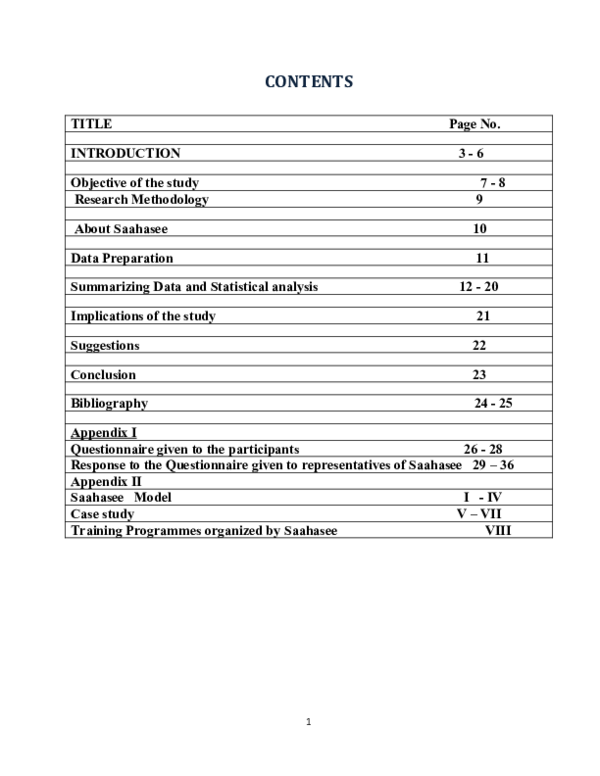 (DOC) Final project report on micro finance