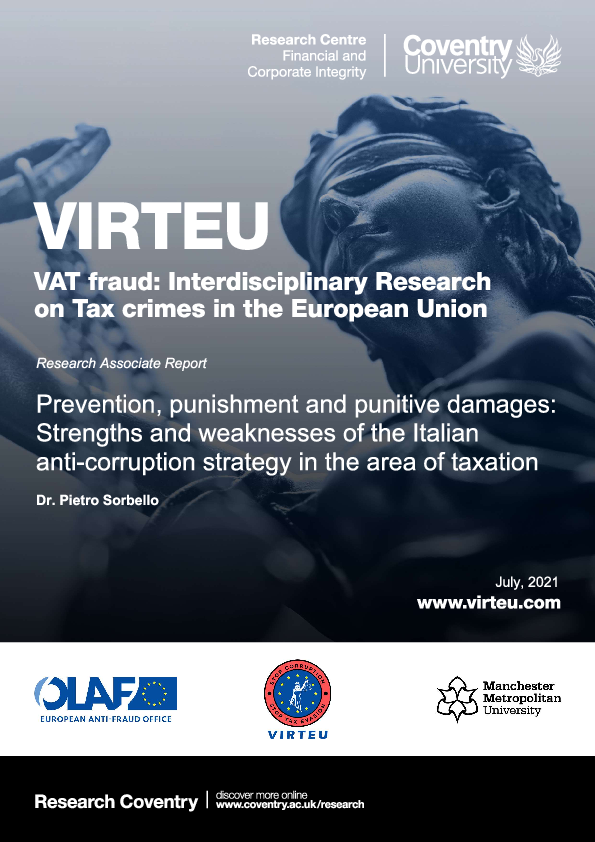 (PDF) Prevention, punishment and punitive damages: Strengths and ...