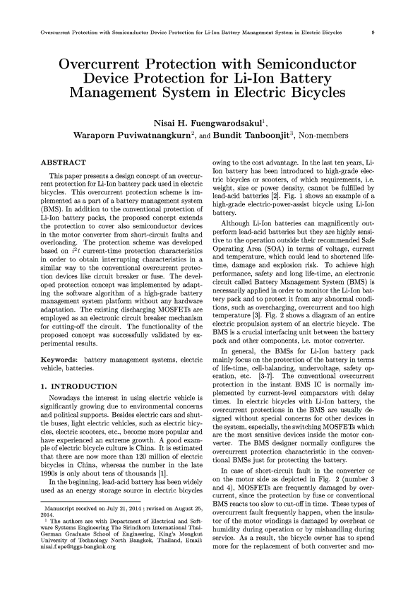 (PDF) Overcurrent Protection with Semiconductor Device Protection for ...