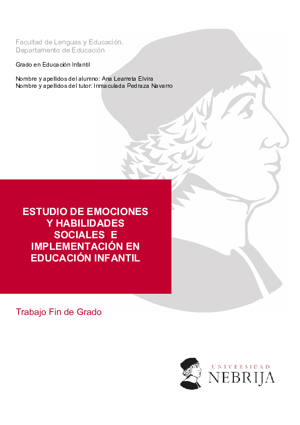 (DOC) TFG ANA LEARRETA UNIVERSIDAD HABILIDADES SOCIALES Y EMOCIONES 2023 UNIVERSIDAD NEBRIJA ...