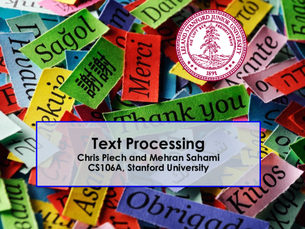 (PDF) Text processing