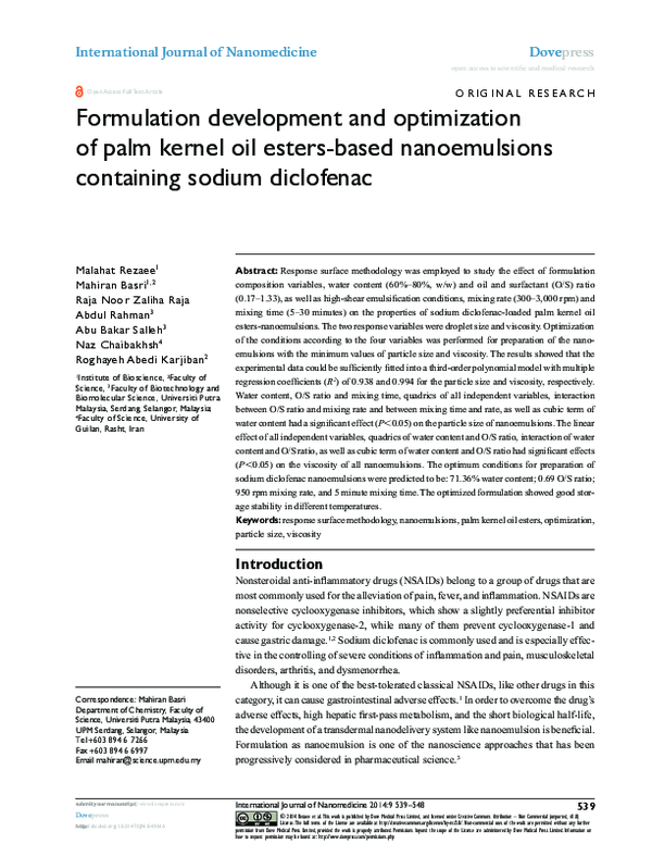 (PDF) Formulation development and optimization of polyox based quick dissolving film of quetiapine
