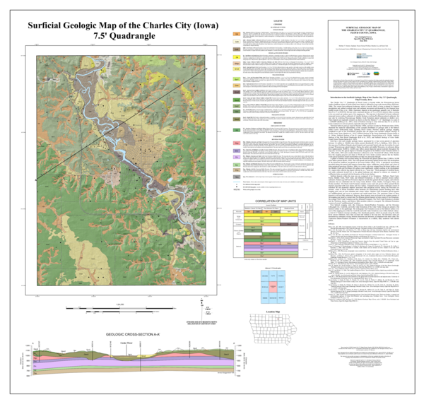 (PDF) Surficial Geologic Map of the Charles City 7.5\u27 Quadrangle ...