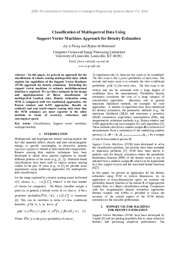 (PDF) Classification of multispectral data using support vector machines approach for density ...