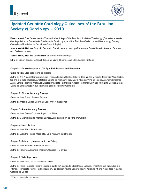 (PDF) Updated Geriatric Cardiology Guidelines of the Brazilian Society ...