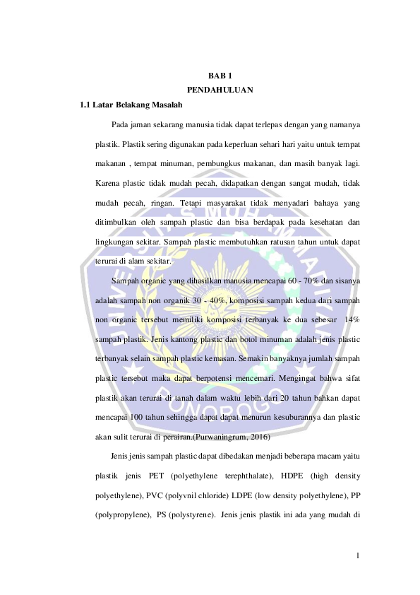 (PDF) Analisa Kekuatan Bending Pada Polimer Sampah Plastik Daur Ulang ...