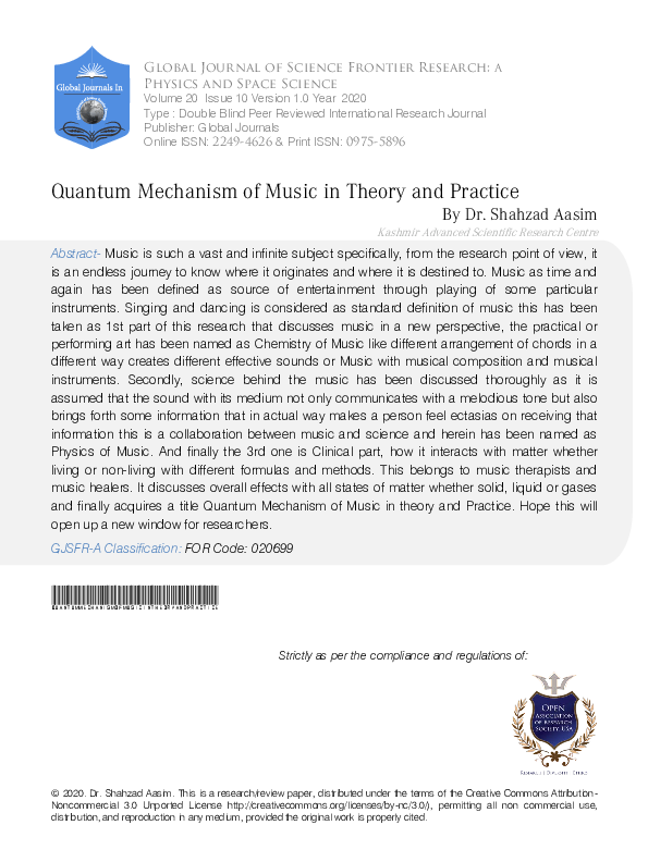 (PDF) Quantum Mechanism of Music in Theory and Practice
