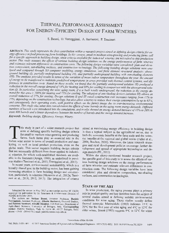 (PDF) Thermal performance assessment for energy-efficient design of ...