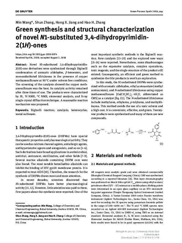 Pdf Green Synthesis And Structural Characterization Of Selenium
