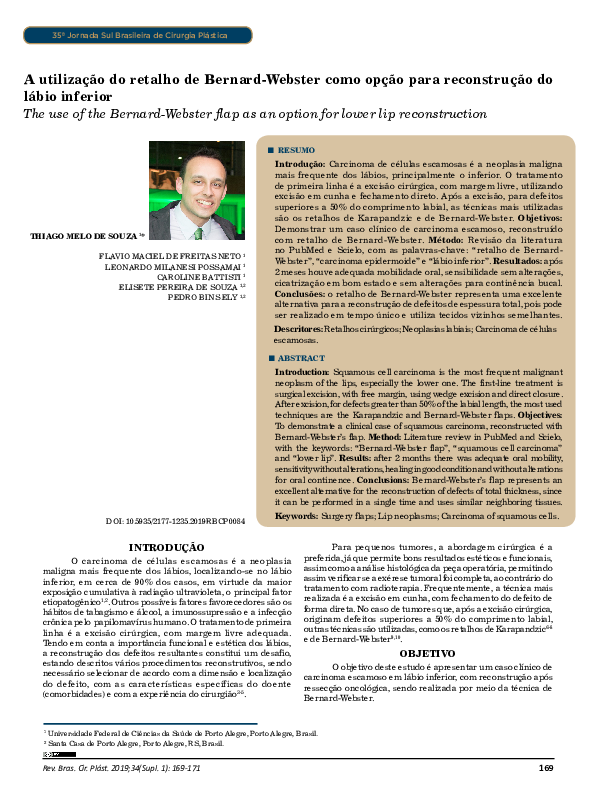 (PDF) A utilização do retalho de Bernard-Webster como opção para ...