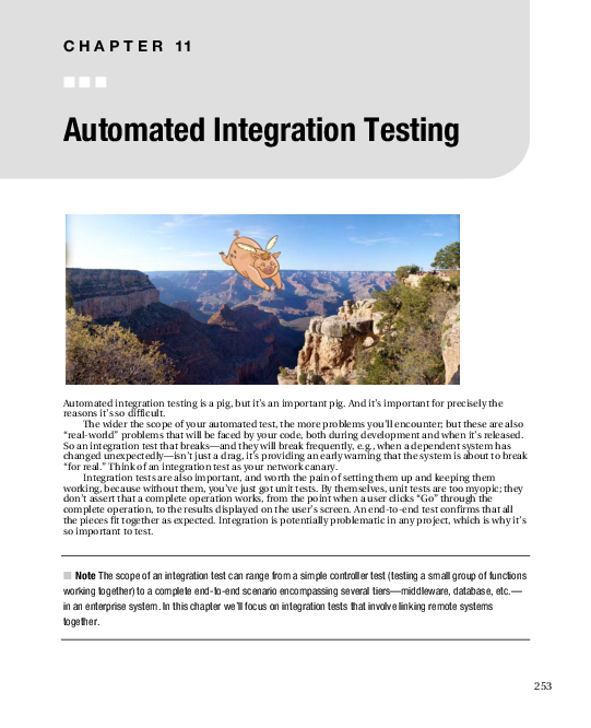 (PDF) Automated Integration Testing