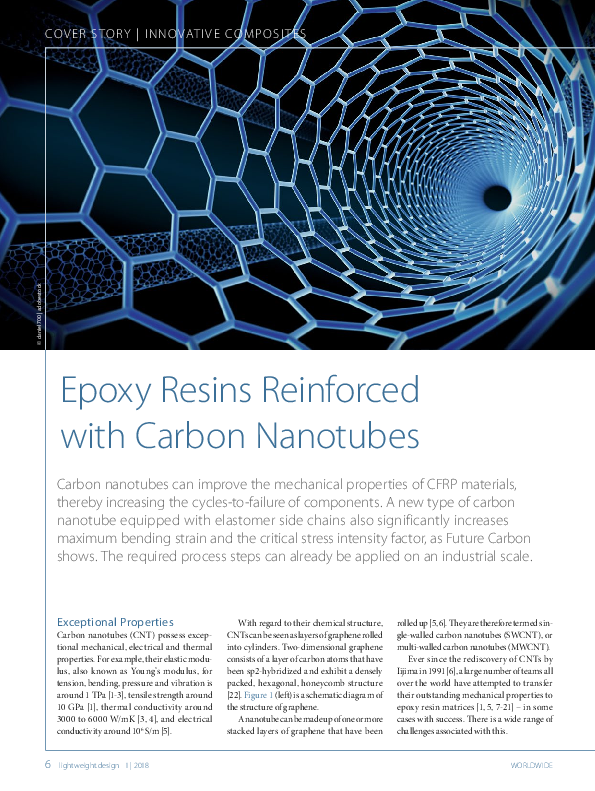 (PDF) Epoxy resins reinforced with carbon nanotubes