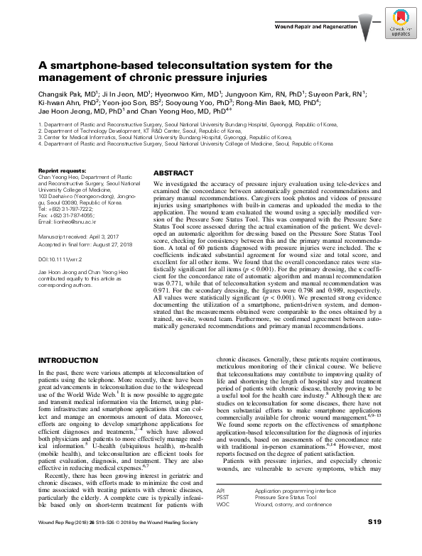 (PDF) A smartphone-based teleconsultation system for the management of ...