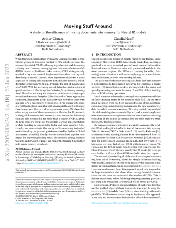 (PDF) Moving Stuff Around: A study on efficiency of moving documents ...