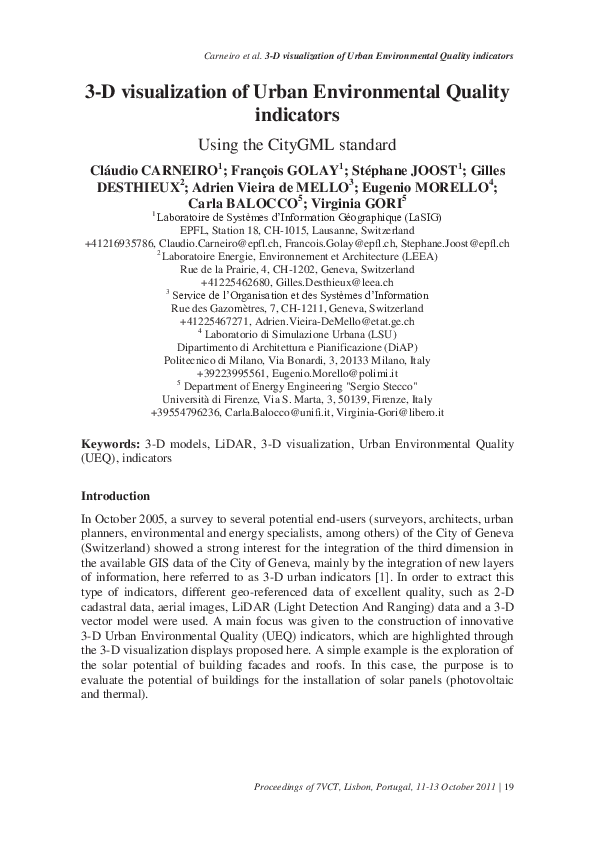 (PDF) 3-D visualization of urban environmental quality indicators ...
