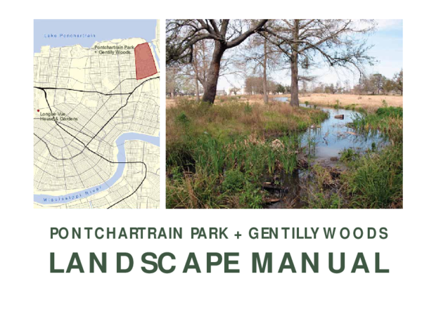 (PDF) Pontchartrain Park + Gentilly Woods Landscape Manual | Carol M C ...