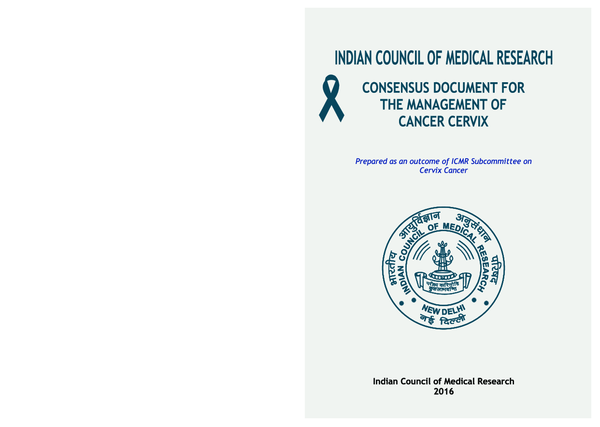 (PDF) Consensus Document for the Management of Cancer Cervix