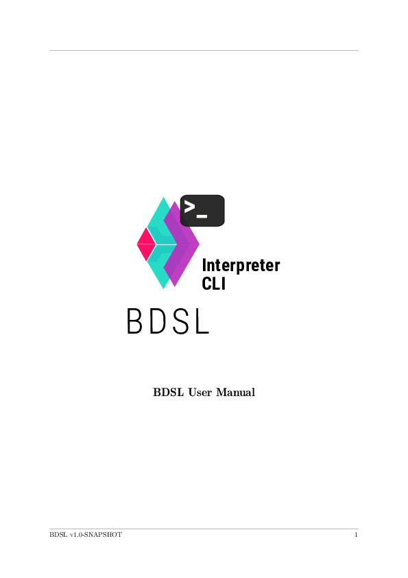 (PDF) Bigraphical Domain-specific Language (BDSL): User Manual