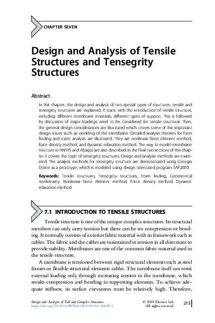 (PDF) Design and Analysis of Tall and Complex Structures