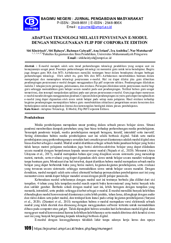 (PDF) Adaptasi Teknologi Melalui Penyusunan E-Modul Dengan Menggunakan ...