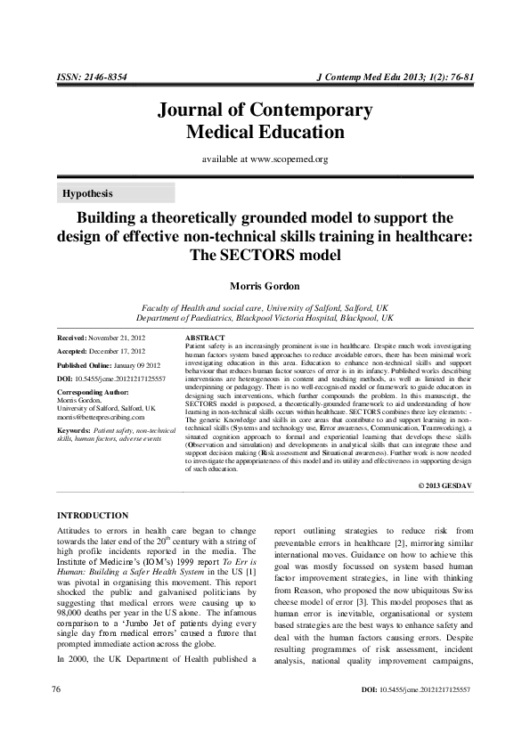 (PDF) Building a theoretically grounded model to support the design of ...