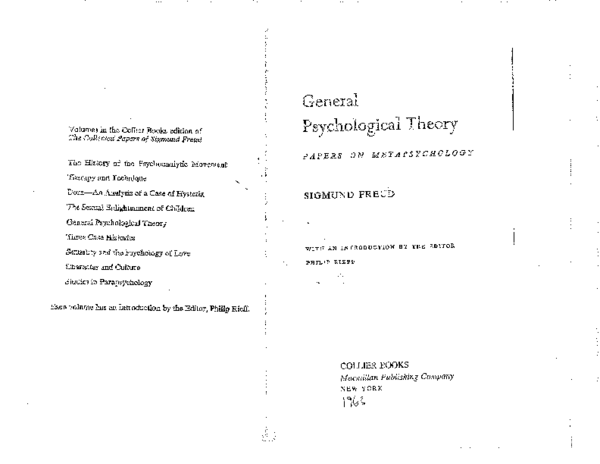 Pdf Freud Unconscious Psychological Theory