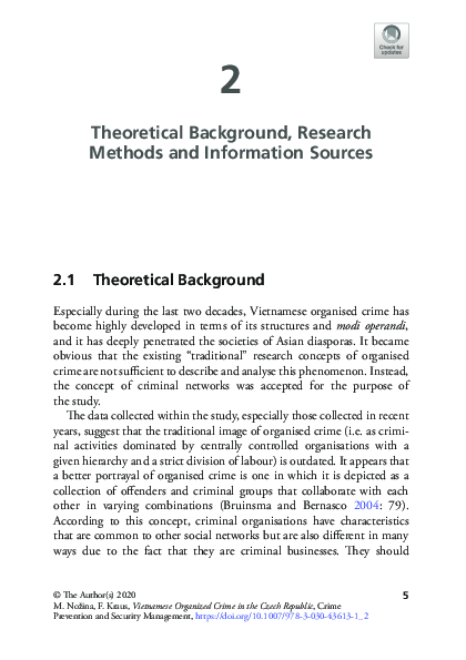 (PDF) Theoretical Background, Research Methods and Information Sources