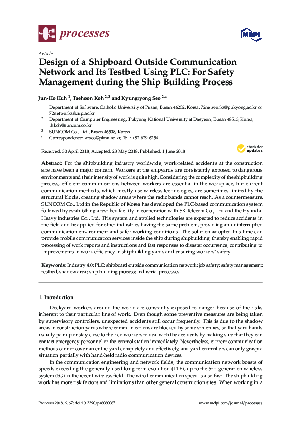 (PDF) Design of a Shipboard Outside Communication Network and Its ...