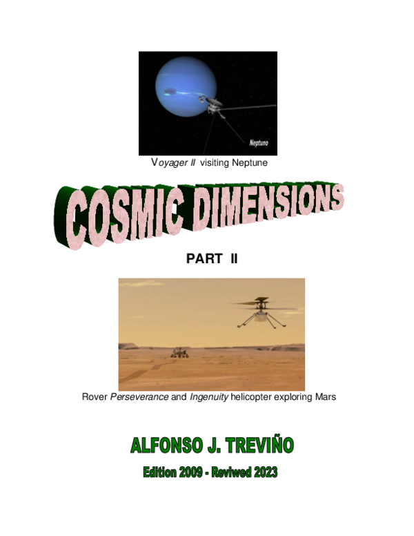 (PDF) COSMIC DIMENSIONS Part II