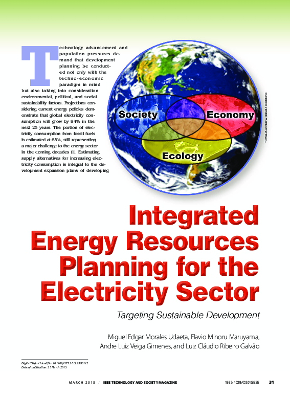 (PDF) Integrated Energy Resources Planning for the Electricity Sector ...