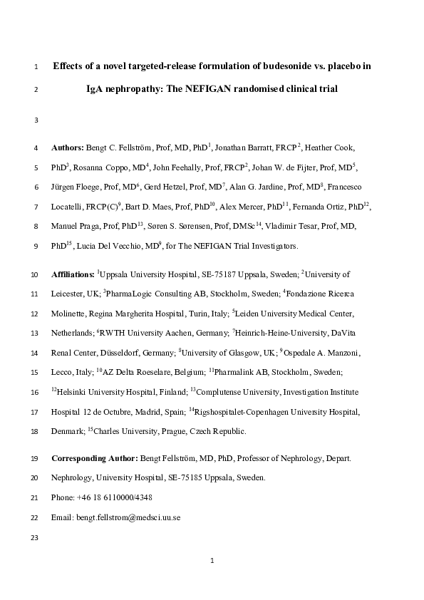 (PDF) Targeted-release budesonide versus placebo in patients with IgA ...