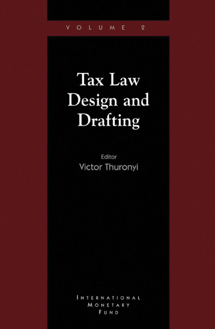 (PDF) Tax Law Design and Drafting, Volume 1
