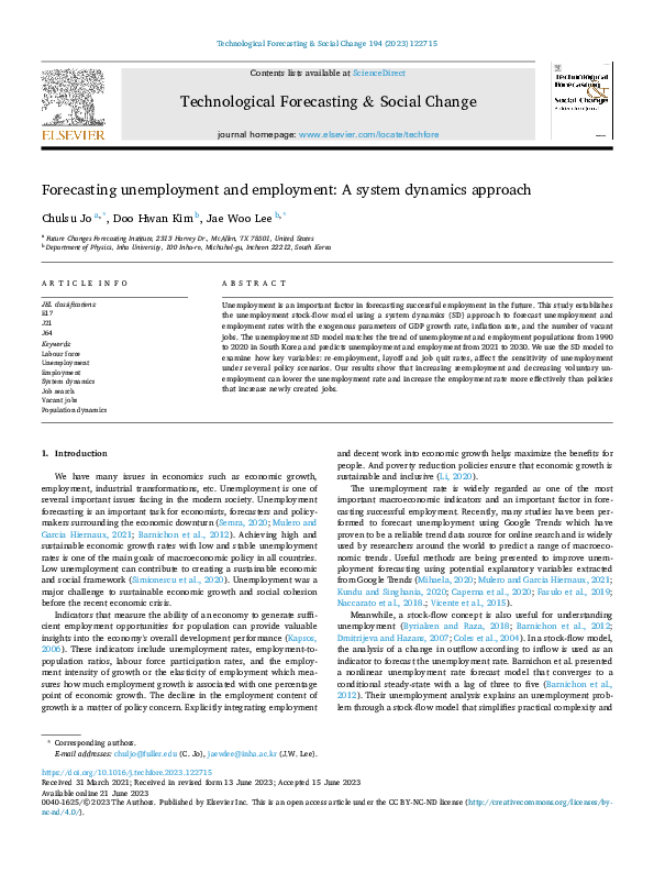 (PDF) Technological Forecasting & Social Change