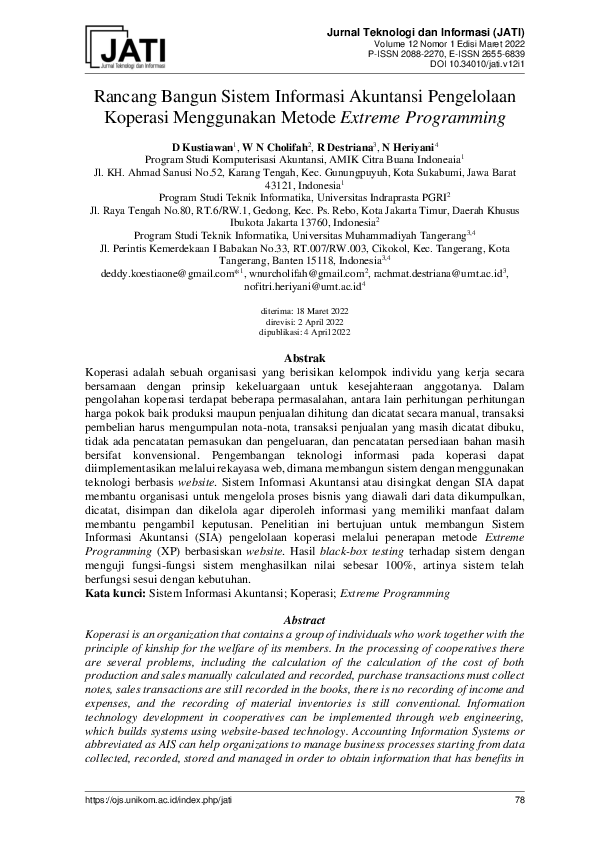 (PDF) Rancang Bangun Sistem Informasi Akuntansi Pengelolaan Koperasi ...