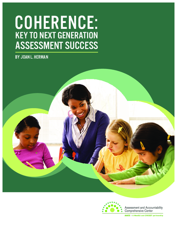 (PDF) Coherence: Key to Next Generation Assessment Success. AACC Report