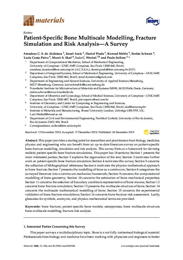 (PDF) Patient-Specific Bone Multiscale Modelling, Fracture Simulation ...