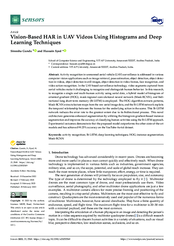 (PDF) Vision-Based HAR in UAV Videos Using Histograms and Deep Learning ...