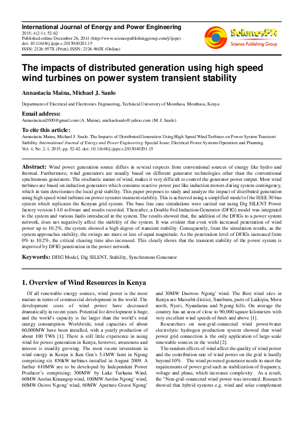 (PDF) Wind Turbines