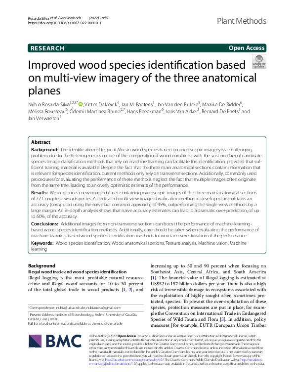 (PDF) Improved Wood Species Identification Based On Multi-View Imagery ...
