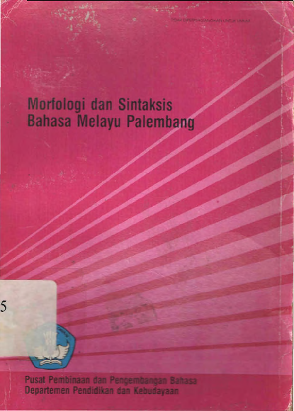 (PDF) Morfologi dan sintaksis bahasa Melayu Palembang
