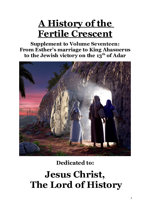 (DOC) A History of the Fertile Crescent. Supplement to Volume Seventeen ...