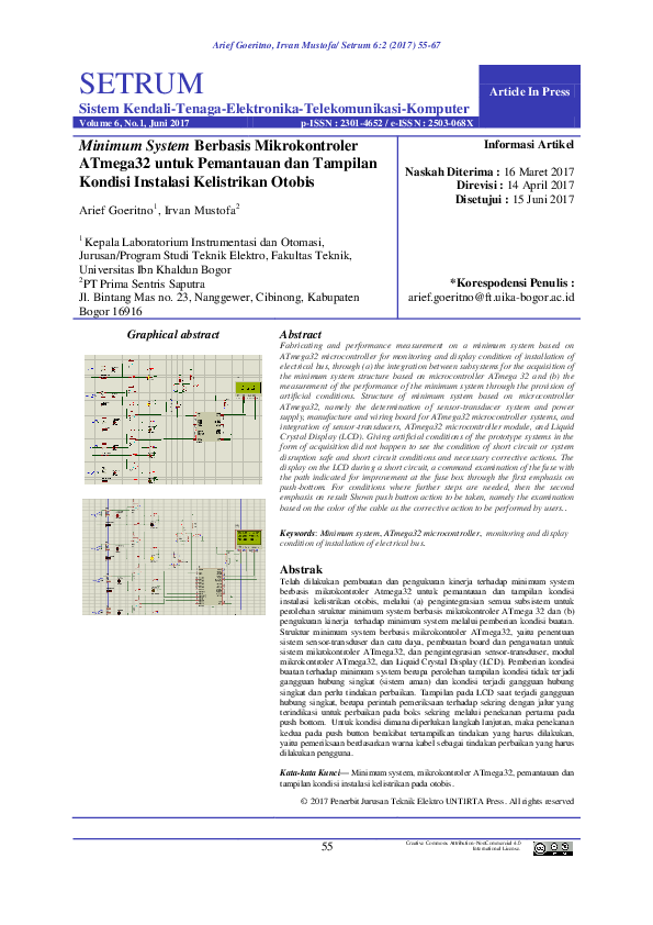 (PDF) Minimum System Berbasis Mikrokontroler ATmega32 untuk Pemantauan ...