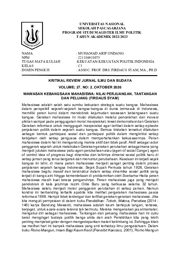 (PDF) REVIEW JURNAL ILMU DAN BUDAYA