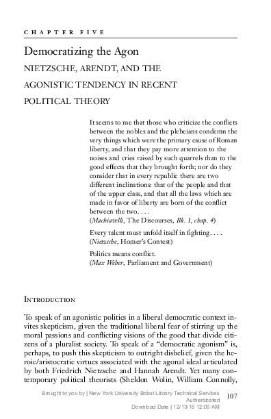 (PDF) Politics, philosophy, terror: essays on the thought of Hannah Arendt